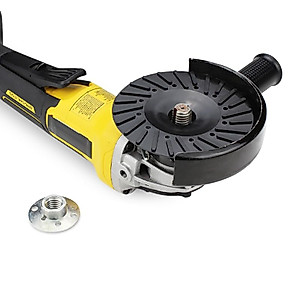 BHA Angle Grinder Ribbed Backing Pad for Resin Fiber Disc, 5" x 5/8"-11