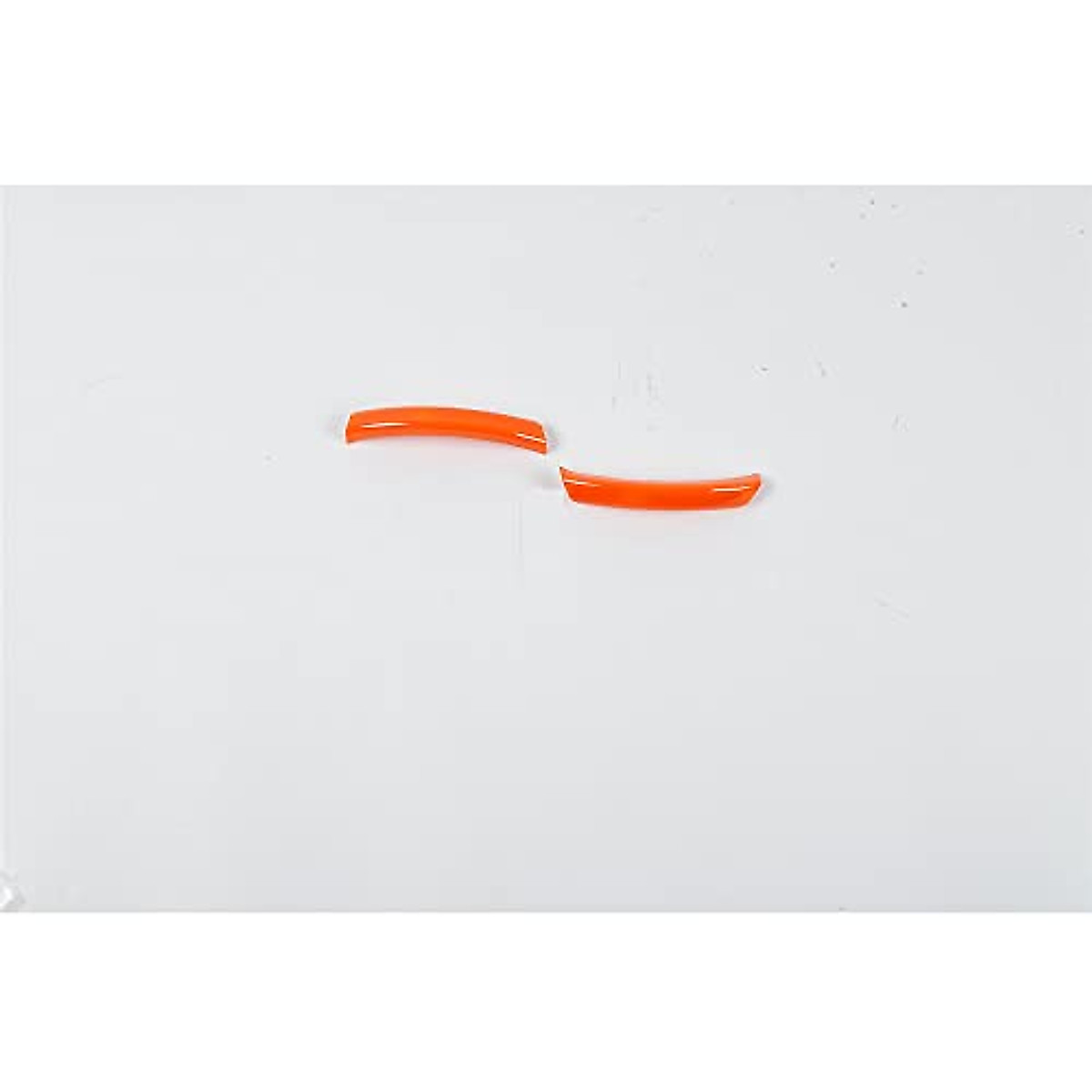 SZDEDA 2PCS ABS Handbrake Lower Cover Decorative Trim Fit for Jeep Wrangler JK 2011-2017 Interior Car Accessories (Orange)