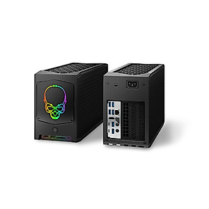 Intel Newest NUC 11 Extreme Mini Desktop NUC11BTMi9 Black i9-11900KB 8-Core, 32GB RAM, 2TB PCIe SSD, UHD, WiFi 6, Bluetooth 5.2, Ethernet LAN (RJ-45), SD Card, Win10P with Hub