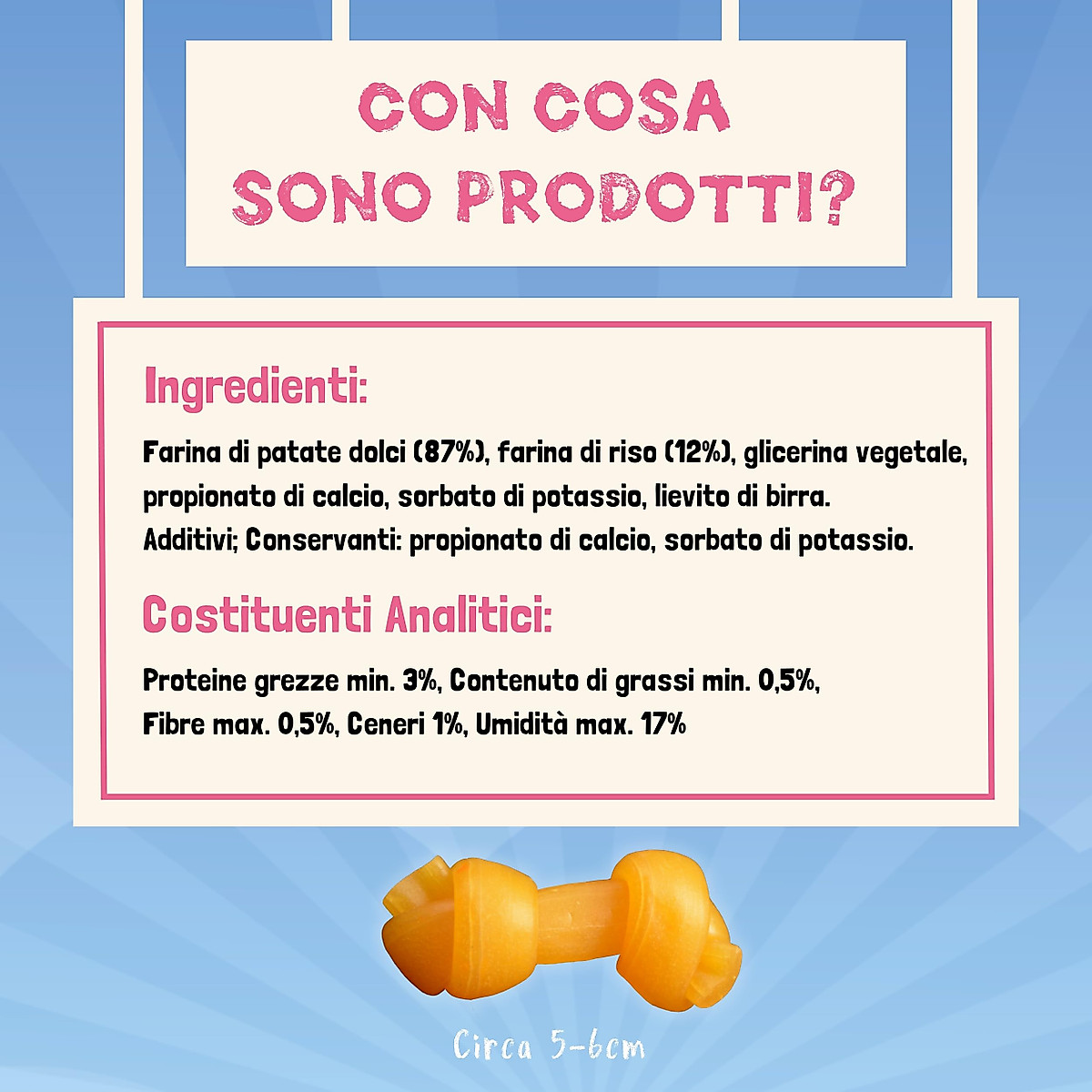 Benevo Vegan Pawtato Dog Chews (Small Knots)