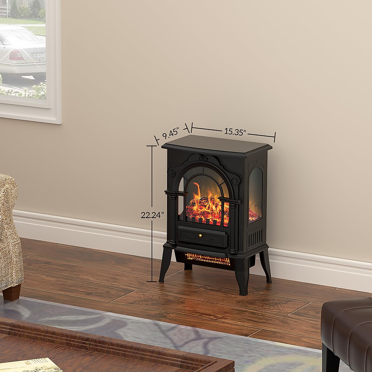 16 inch Electric Fireplace Heater Fireplace Stove