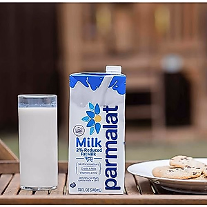 Parmalat Shelf Stable 2% Reduced Fat Milk 1 Qt (Pack of 3)