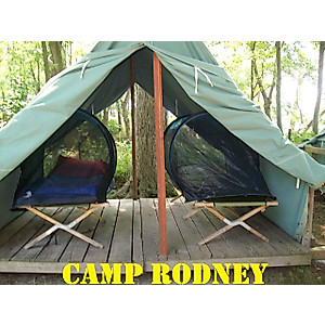 SANSBUG 1-Person Popup Mesh Screen Tent (Tarp Floor)