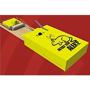 Mouse Trap Alert - No more unpleasant smells in your home because of decaying mouse, you are alerted when the mouse trap is triggered
