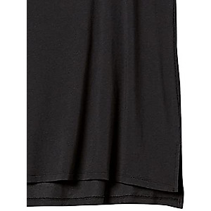 Amazon Essentials Women's Soft Cotton Standard-Fit Yoga Tank (Available in Plus Size) (Previously Core 10), Black, X-Large