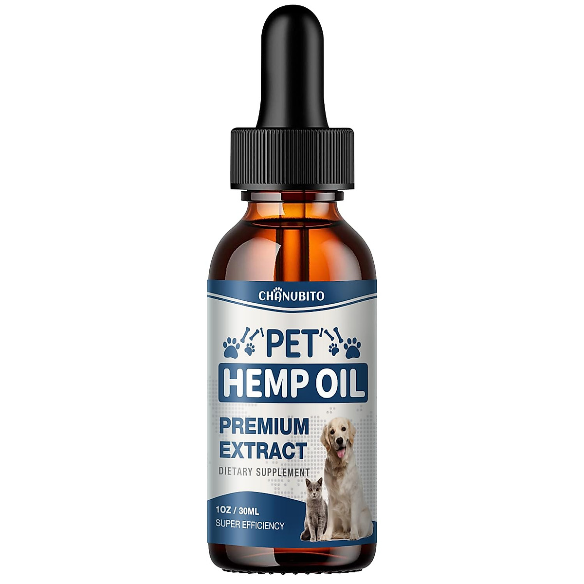Hemp Oil for Dogs Cats -1 Pack - Relieves Anxiety and Promotes Appetite-Hiр & Jоint Suppоrt Skin Hеalth-Pet Hemp Oil Drops A70