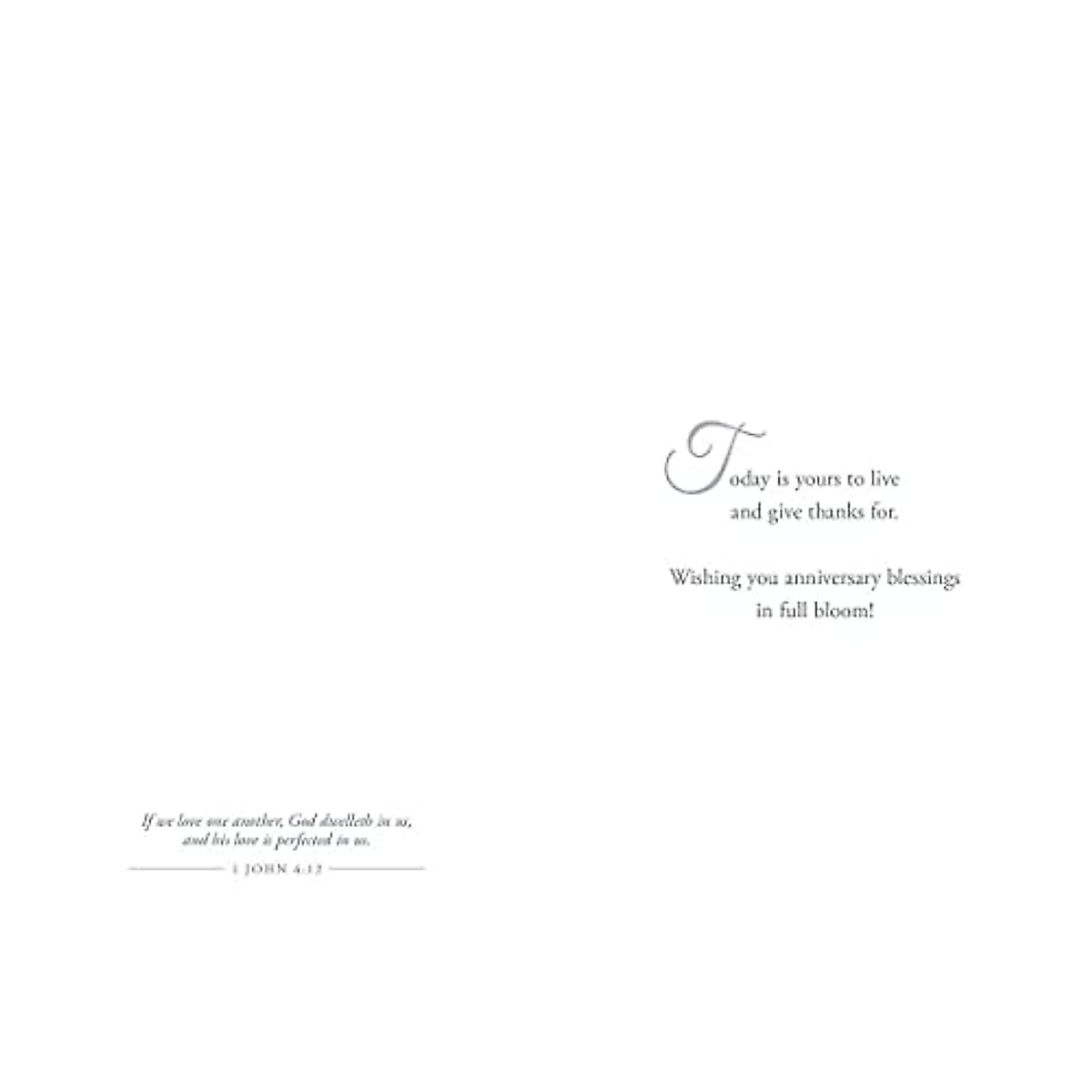 Boxed Greeting Cards - Christian Anniversary Cards with Envelopes - Anniversary Blessings - KJV Scripture - Package of 12