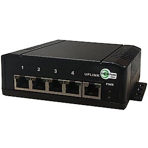 Tycon Systems Inc TP-SSW5-NC 12-56v 5 Port Passive Poe Switch