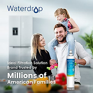 Waterdrop 4396508 Replacement for Whirlpool 4396510, EDR5RXD1, NLC240V, PNL240V, 4396508p, 4396547, 4392857, 9010, LC400V, WF-NLC240V, 46-9010, Everydrop Filter 5 Refrigerator Water Filter, 3 PACK