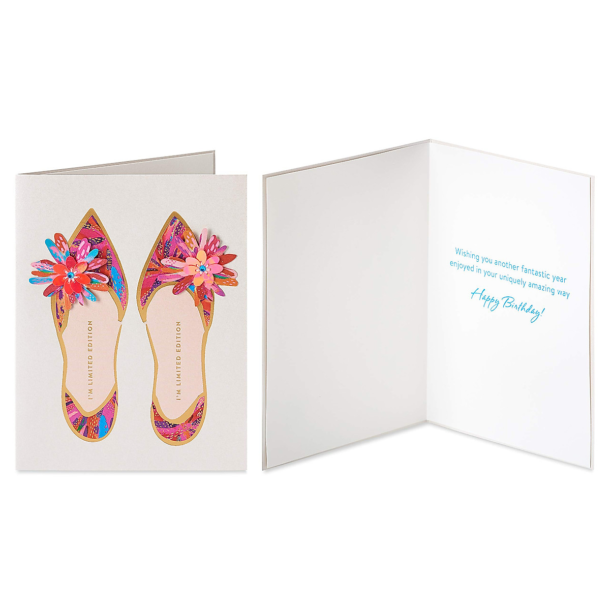 Papyrus Birthday Cards for Her, Shoes and Terrarium (2-Count)