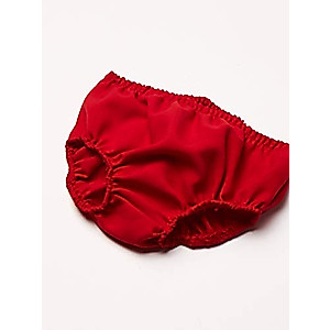 Bonnie Baby Baby Peter Pan Collar Nautical Dress and Panty Set, Red, 3-6 Months