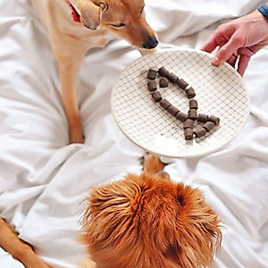 WIZARDPET Wild Alaskan Salmon & Krill Oil Chews for Dogs | 120 Soft Treats | Omega 3 6 9 Fish Supplement with EPA, DHA for Itch Free Skin Coat Joints | Allergy Relief | Reduce Hair Shedding | USA