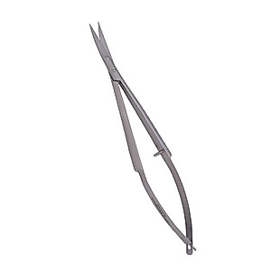 Embroidery Sewing Scissor - Spring Action Scissor 4.75" - German Stainless Steel, Curved Tip, Snips, Thread Scissor - By The Unique Edge