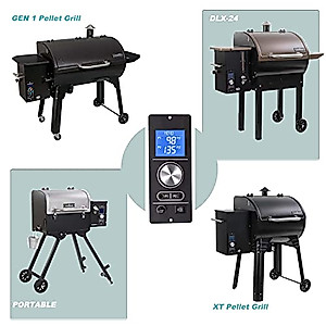 Camp Chef Gen 2 PID Controller Upgrade - Digital Thermostat Kit Compatible with SmokePro DLX/XT/Portable Grills - Dual Probe LCD Display, Custom Smoke Control - Replacement Parts
