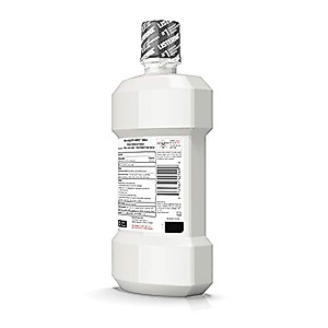 Listerine Healthy Vibrant Multi-Action Fluoride Mouth Rinse, Foaming Anticavity Mouthwash For Whitening Teeth and Fighting Bad Breath, Clean Mint, 32 Fl Oz