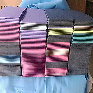 YoBuyBuy Yoga Mat Non-Slip Thick Fitness Pad Universal Physio Pilates Mat Non Slip Camping Pad 380 * 210 * 6mm