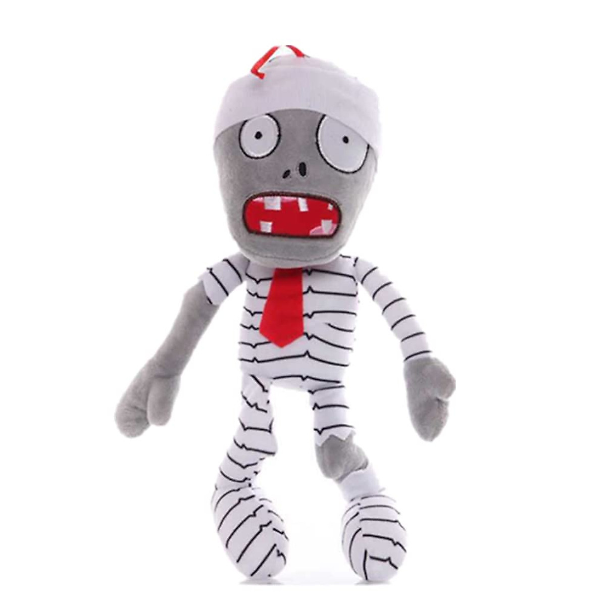 JHESAO 10" Plants and Zombies Mummy Plush Zombies Toys Normal Zombie PVZ Plushies 1 2 Stuffed Soft Doll Mummy Zombies New