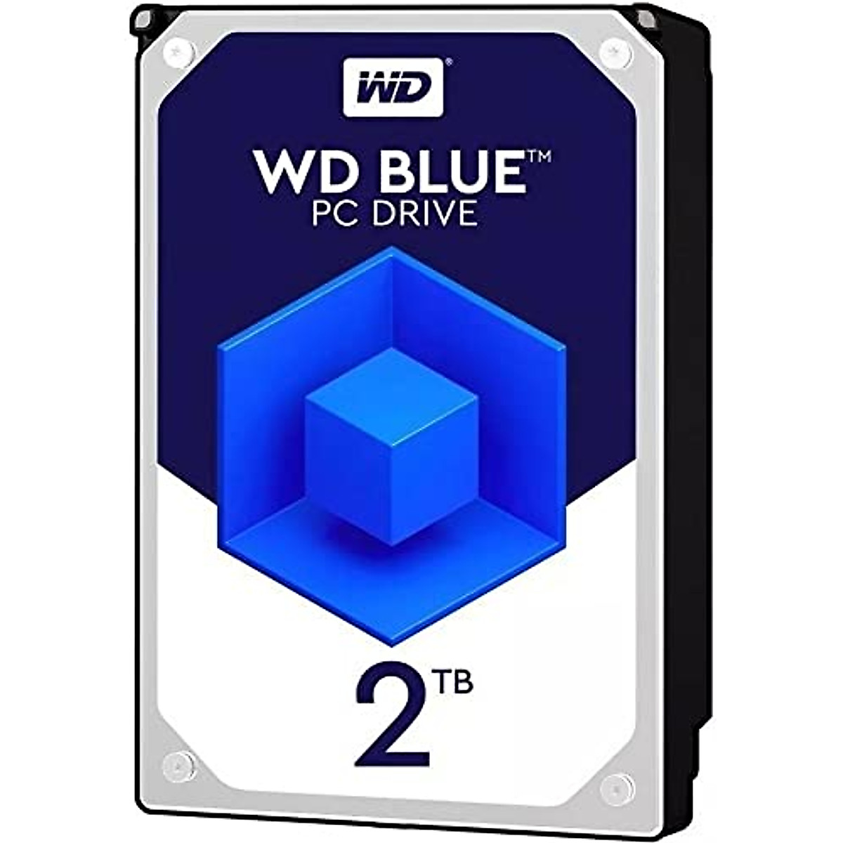 Western Digital 2TB WD Blue PC Internal Hard Drive HDD - 5400 RPM, SATA 6 Gb/s, 256 MB Cache, 3.5" - WD20EZAZ