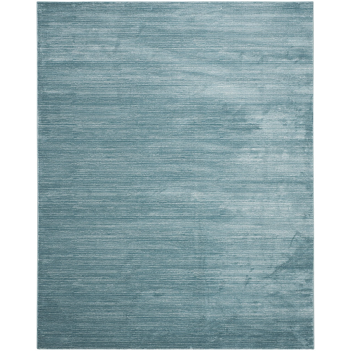 SAFAVIEH Vision Collection Area Rug - 6' x 9', Aqua, Modern Ombre Tonal Chic Design, Non-Shedding & Easy Care, Ideal for High Traffic Areas in Living Room, Bedroom (VSN606B)