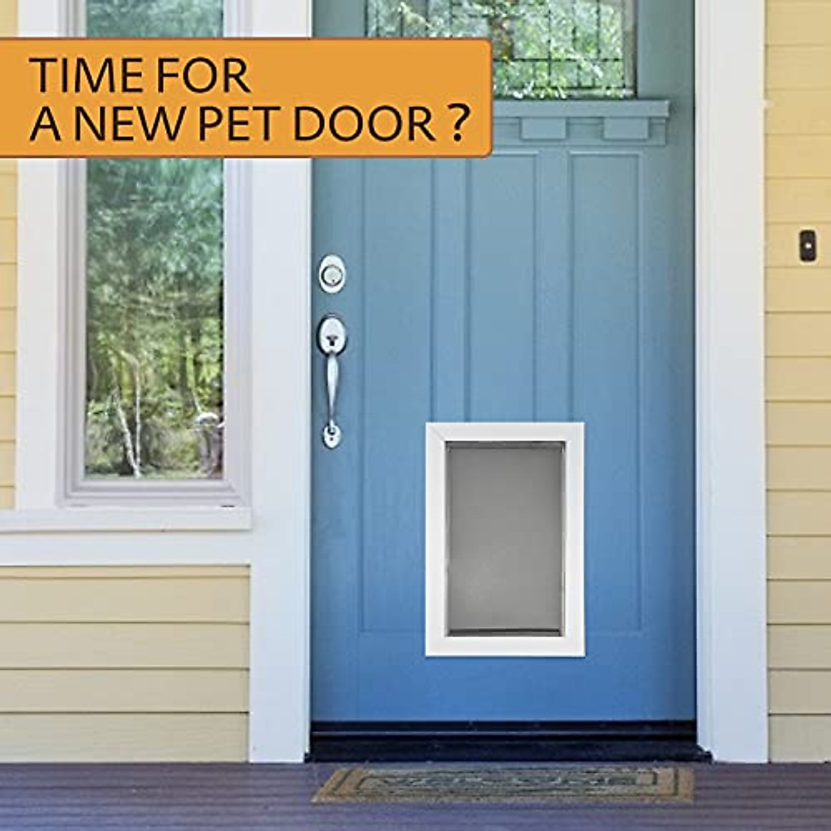 AMZOO Dog/pet Door Replacement Flap Compatible with PetSafe Measures 16 7/8” x 10 1/8” PAC11-11039