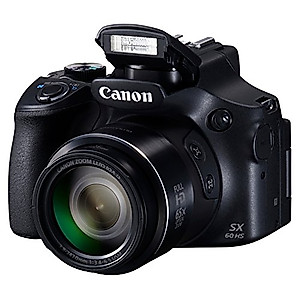Canon PowerShot SX60 HS Digital Camera - Wi-Fi Enabled - International Version (No Warranty)