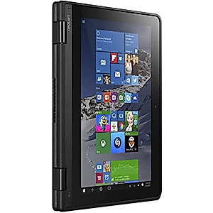 Lenovo ThinkPad Yoga 11E 11.6" HD 2-in-1 Touchscreen Laptop, Intel Celeron N4120, 4GB RAM 256GB SSD, Intel UHD Graphics 600, Webcam, HDMI, WiFi, Bluetooth, Windows 10 Pro, Black