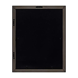 Kate and Laurel Bordeaux Farmhouse Gallery Floating Shelf and Wall Frame Kit, Set of 8, Multiple Finishes, Assorted Size Frames and Two Display Shelves