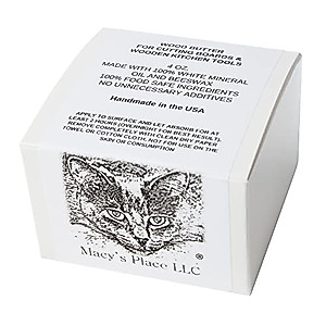 Wood Butter 4 oz Cutting Board Wax Conditioner for Butcher Block and Wooden Kitchen Tools. Macy;s Place Food Grade Protective Mineral Oil and Beeswax for Wooden Cutting Boards, Surfaces, and Tools.