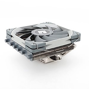Thermalright AXP120-X67 Low Profile CPU Air Cooler with Quite 120mm TL-12015 PWM Fan, 4 Heat Pipes, 67mm Height, for AMD AM4/AM 5/Intel LGA 1700/1150/1151/1155/1156/1200