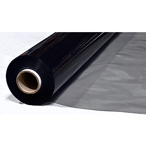 Colored Tinted Vinyl Fabric - 15 Colors to Choose from - Sold by The Yard - 54-Inches Wide (Smoke)