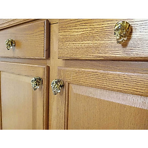 Bullet Skull Door Knobs with Real 22 Caliber Bullet Casings (Set of 2)