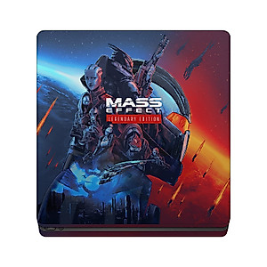 Head Case Designs Officially Licensed EA Bioware Mass Effect Key Art Legendary Graphics Vinyl Sticker Gaming Skin Decal Compatible With Sony PlayStation 4 PS4 Slim Console and DualShock 4 Controller