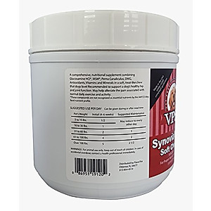 VPS SynovialMax Hip & Joint Soft Chews for Dogs, 120 count