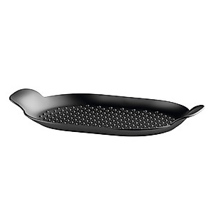 Alessi PU304 edo Grill pan in cast-iron. Magnetic steel bottom suitable for induction cooking.