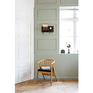 Dahey Key Holder Wall Mounted Mail Holder Organizer with 4 Double Key Hooks for Wall Entryway Decorative Key Rack Shelf Rustic Home Decor for Entryway Mudroom Hallway Kitchen Office, Bronze