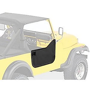 Bestop 5302801 Black Lower Fabric Half Doors for 1976-1986 CJ7/CJ8