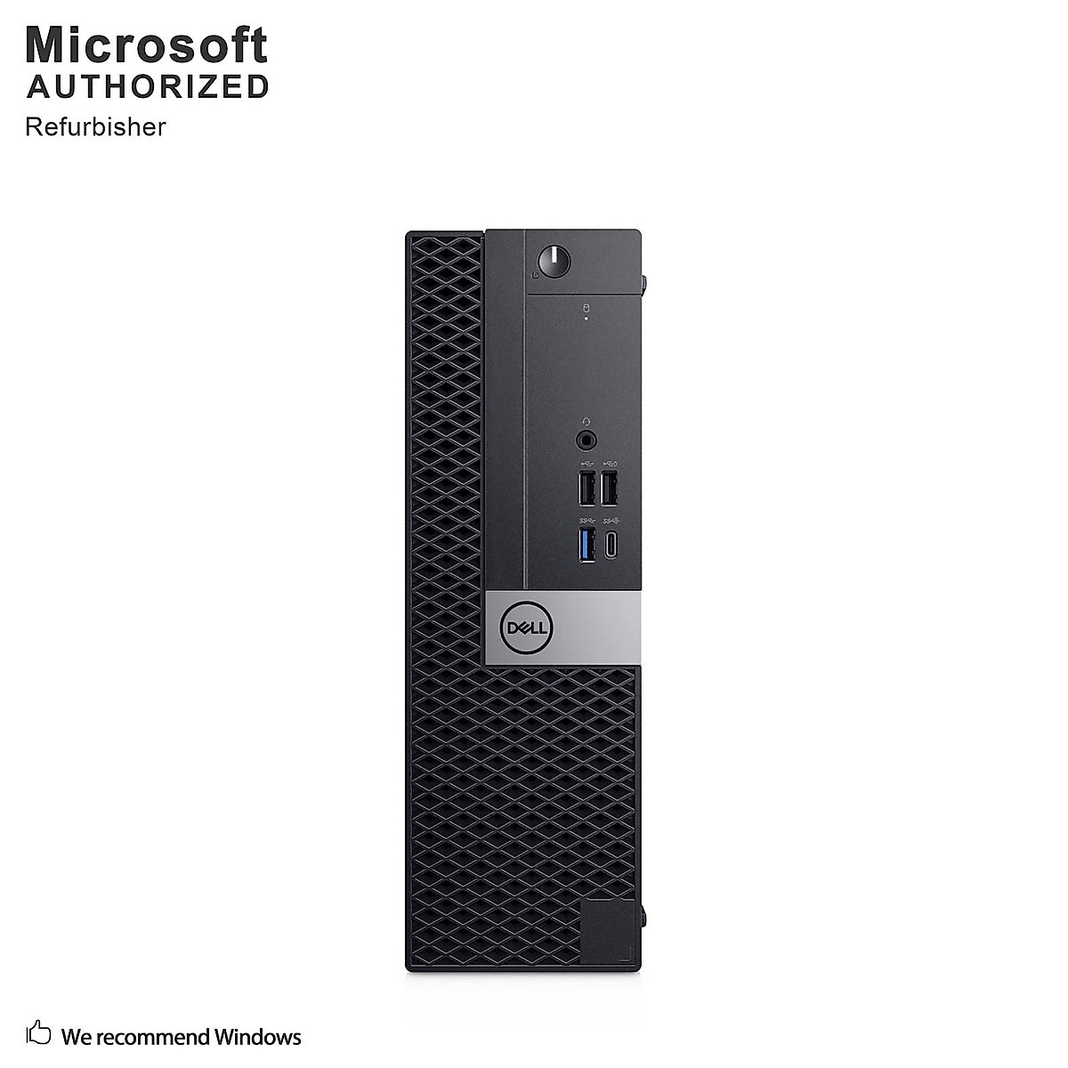 Dell OptiPlex 7070 SFF High Performance Desktop Computer, Intel Eight Core i7-9700 up to 4.7GHz, 16G DDR4, 512G SSD, WiFi, BT, 4K Support, DP, HDMI, Win 10 Pro 64 English/Spanish/French(Renewed)