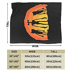 Air Conditioning Blanket Fluffy Plush Micro Soft Flannel Throw Blanket Fit Couch Chair Bed Sofa 50"X40"