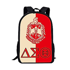 OIPMKNVU 3D Printed Backpack, Multi-Function Travel Laptop Backpack, Business Daypack Bag, Adjustable Shoulder Strap Bookbag 17"