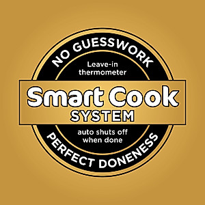 Ninja DZ550 Foodi 10 Quart 6-in-1 DualZone Smart XL Air Fryer with 2 Independent Baskets, Smart Cook Thermometer for Perfect Doneness, Match Cook & Smart Finish to Roast, Dehydrate & More, Grey (Renewed)