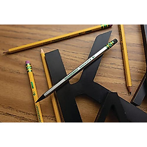 Ticonderoga Sensematic Mechanical Pencil, 0.7mm Lead, Silver, 2 Count