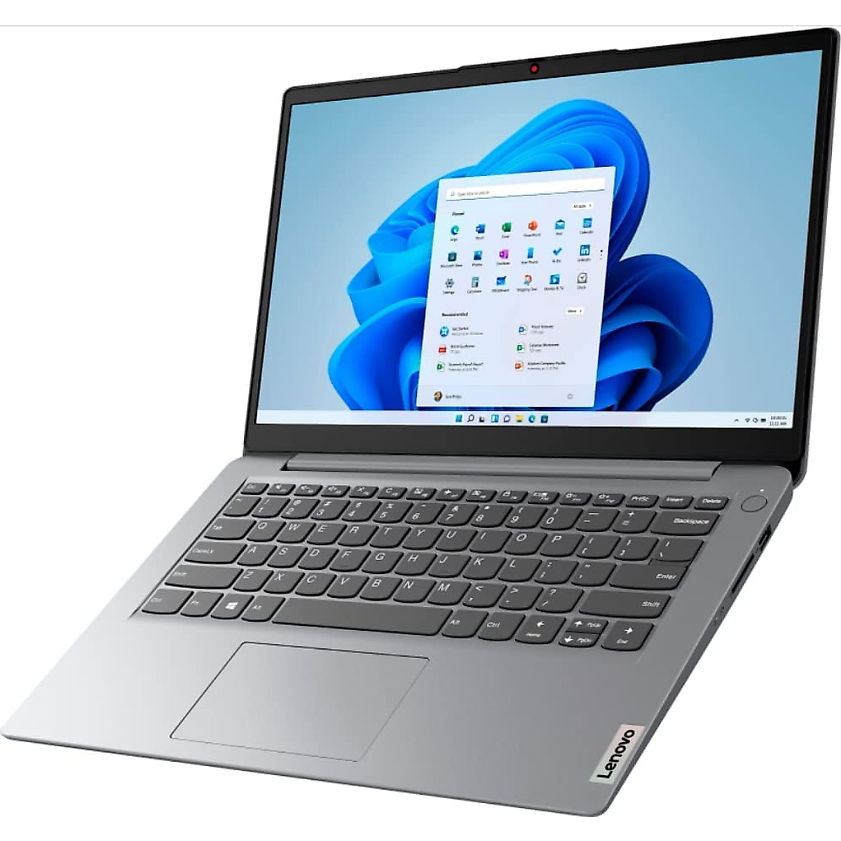 Lenovo IdeaPad Duet 1i 14 inch HD LED Laptop | Intel Celeron N4020 | 4GB RAM | 64GB EMMC | Intel UHD Graphics | Bluetooth | Grey | Windows 11 in S Mode | with USB3.0 HUB Bundle