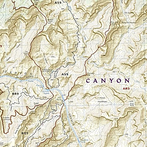 Grand Canyon, North and South Rims [Grand Canyon National Park] (National Geographic Trails Illustrated Map)
