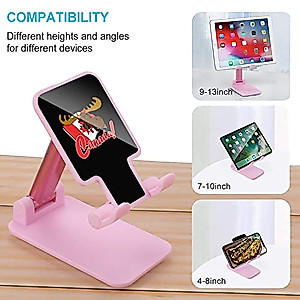 Canadian Moose Foldable Desktop Cell Phone Holder Portable Adjustable Stand for Travel Desk Accessories
