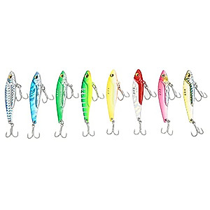 Demeras VIB Lure, Sticker Scale Flexible Using Fishing Lures for Freshwater