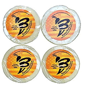 BuzzyWaxx Original Blend 4 Disc Pack - Cast Iron and Carbon Steel Seasoning