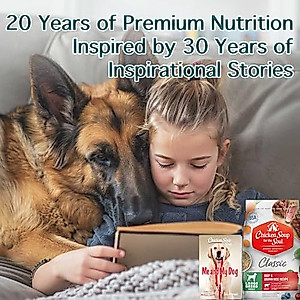 Chicken Soup for The Soul Classic Dry Large Breed Adult Dog Food, Beef & Brown Rice Recipe, 28 Pound Bag | Soy Free, Corn Free, Wheat Free, Made with Real Ingredients