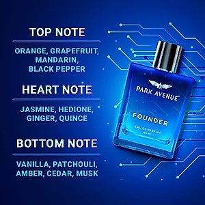 Mens Perfume | Founder | Eau De Parfum, 100 ml | Premium Perfume for Him