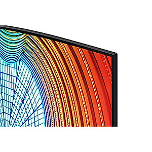 SAMSUNG 34” ViewFinity S65UA Series Ultrawide QHD Curved Monitor, HDR10, 100Hz, 350 nit, USB- C, Adjustable Stand, Intelligent Eye Care, LS34A650UBNXGO, Black