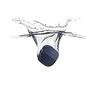 Bose SoundLink Micro: Small Portable Bluetooth Speaker (Waterproof), Midnight Blue